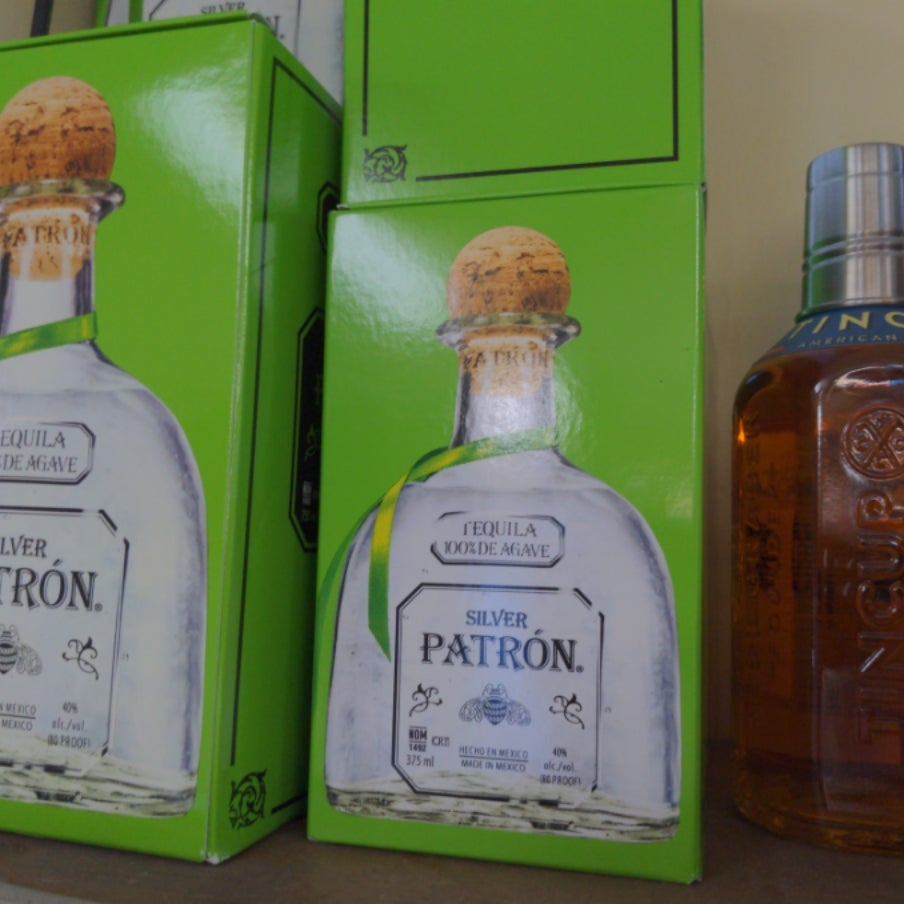 Patron Silver Small Sizes | Shanty Bottle Shop 2.0